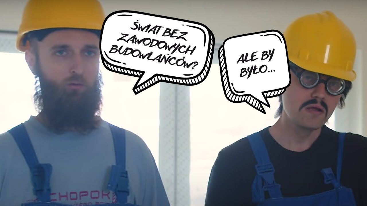 Świat bez zawodowców #7 - Cyber Marian w roli budowlańca - YouTube
