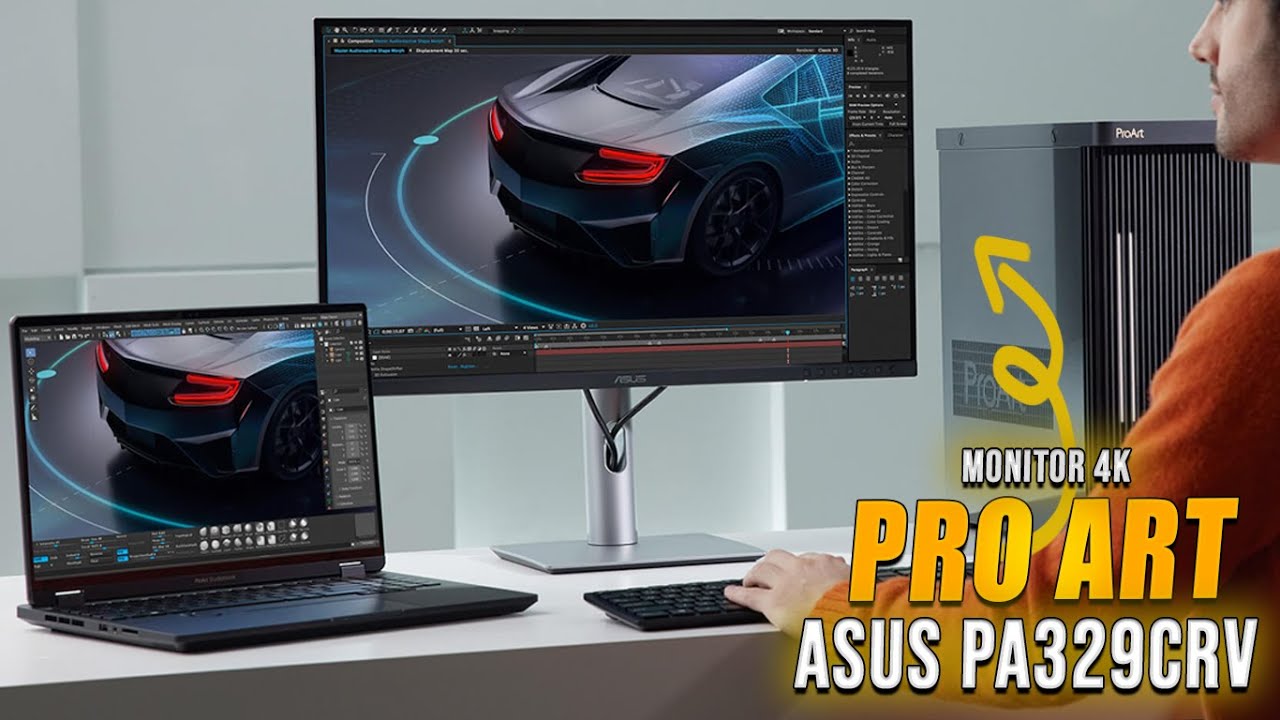 Monitor Pro Art PA329CRV 🎨🎭 Tela 4K para artistas e creators! - YouTube