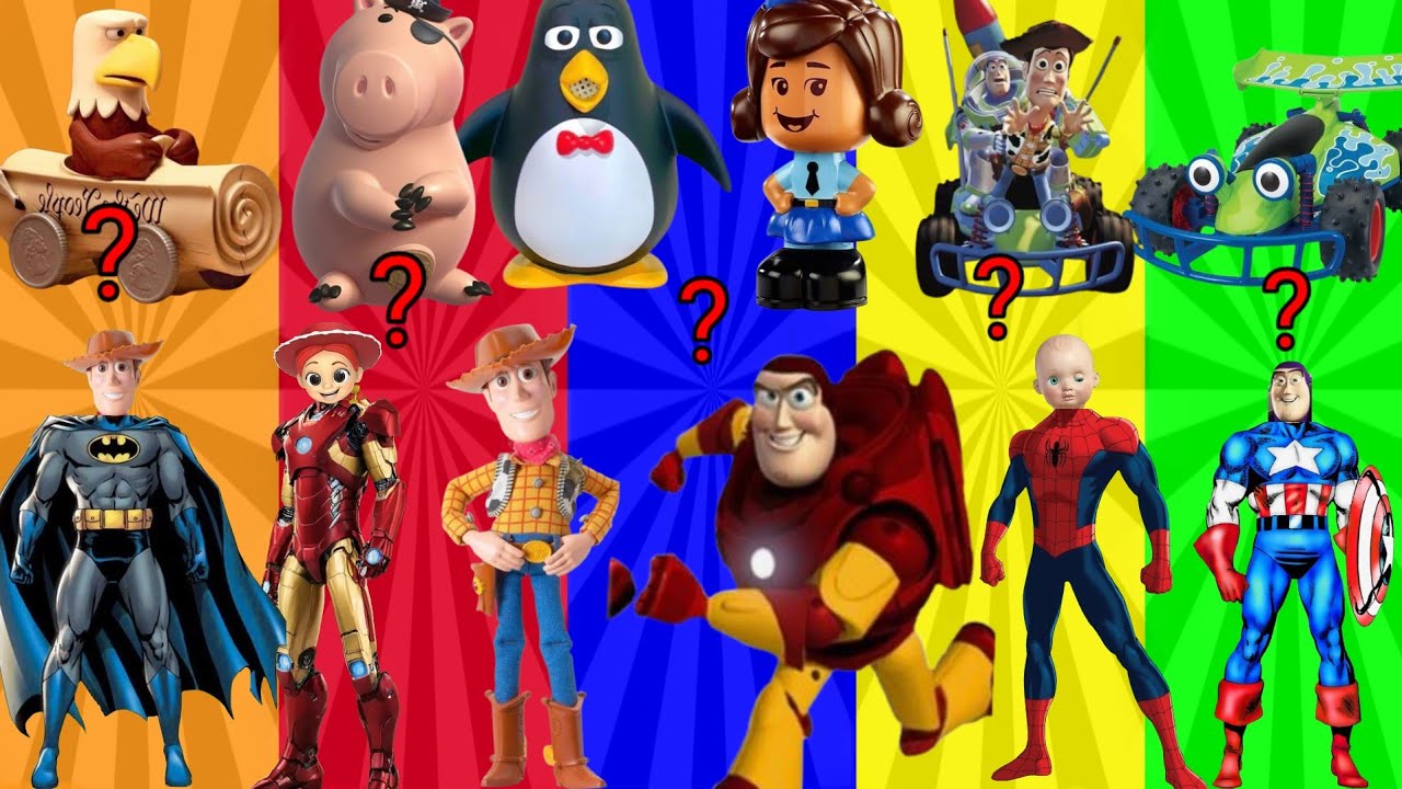 Looking for Disney Pixar Toy Story 4 Woody, Buzz Lightyear, jessie, Rex ...