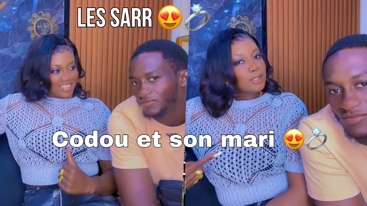 Codou famille sénégalaise et son mari 😍💍 - YouTube