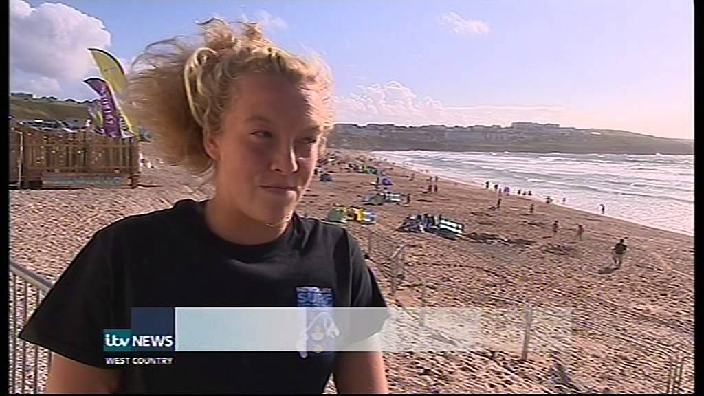 Jasmine Mann training with Newquay Surf Life Saving getting ready for ...
