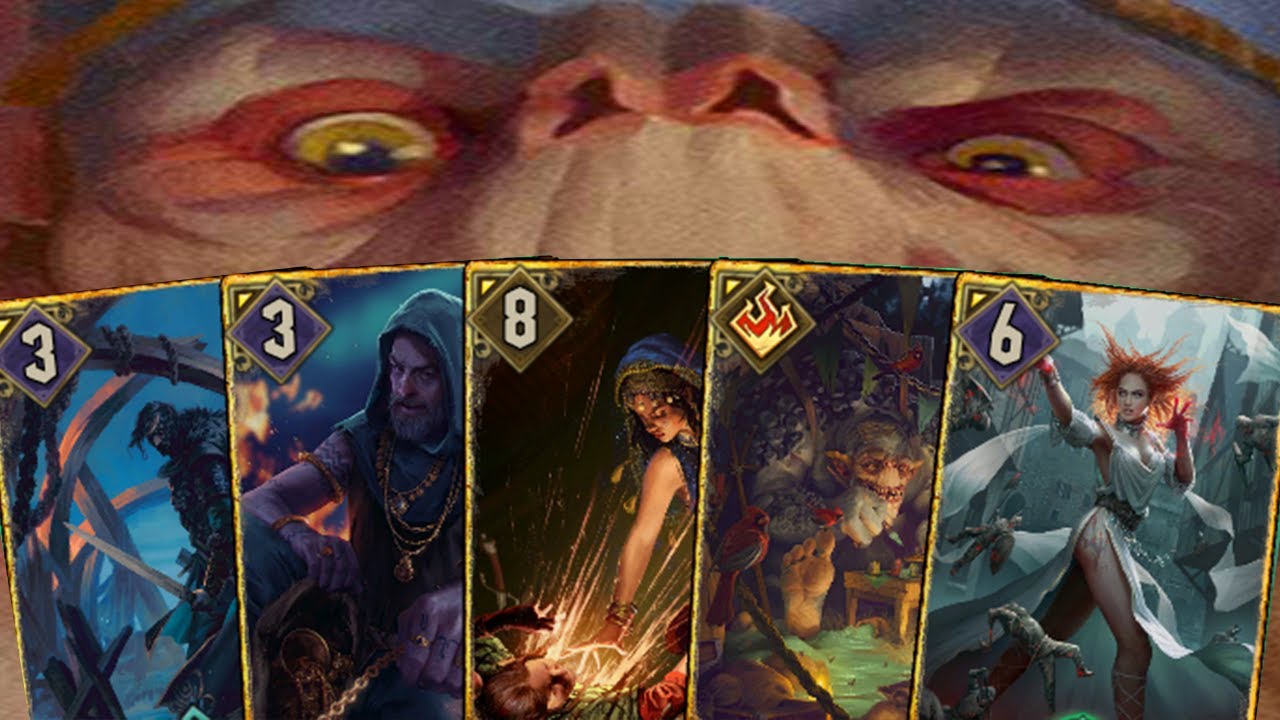Eist Coral Radeyah deck / Patricidal Fury Skellige round of gwent - YouTube