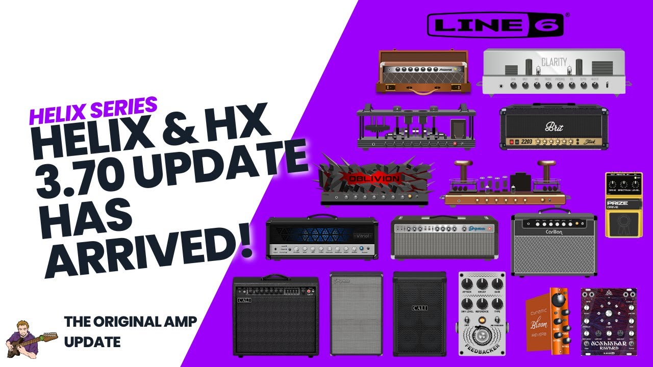 LIVE: Helix & HX 3.70 Update Has Arrived! (The Original Amp Update ...