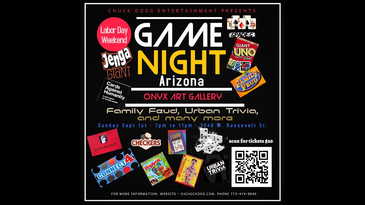 Game Night Arizona!! - YouTube
