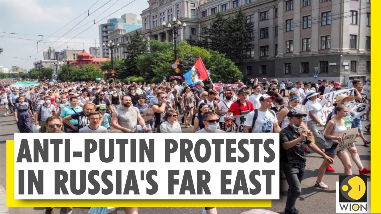 Tens of thousands protest against Putin in Russian far east, 26 ...