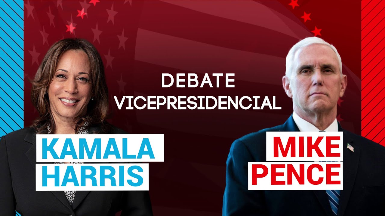 #EleccionesEEUU 🇺🇸 DEBATE ÍNTEGRO entre MIKE PENCE y KAMALA HARRIS ...