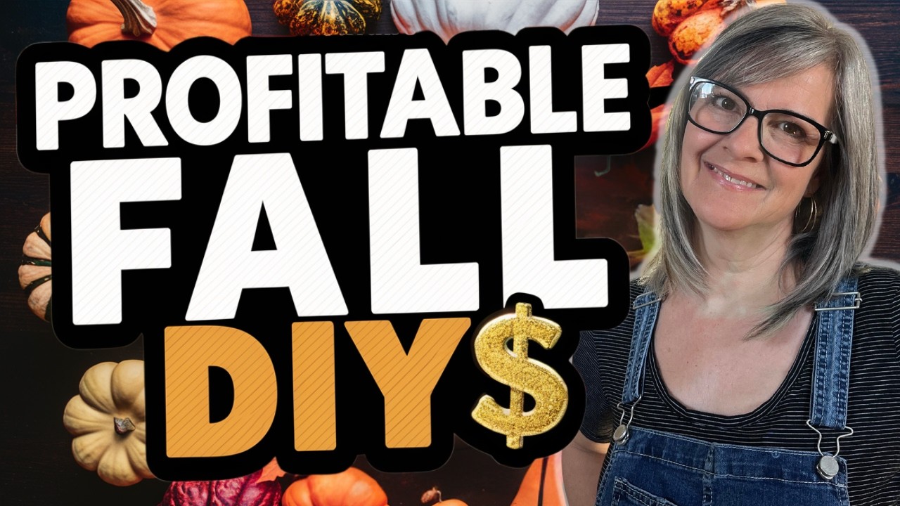 Fall Decor Flipping / Easy DIYs for Profit - YouTube