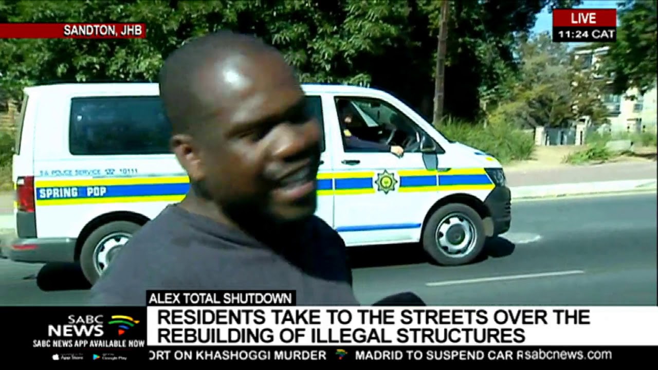 UPDATE: Alex protesters march to Sandton - YouTube