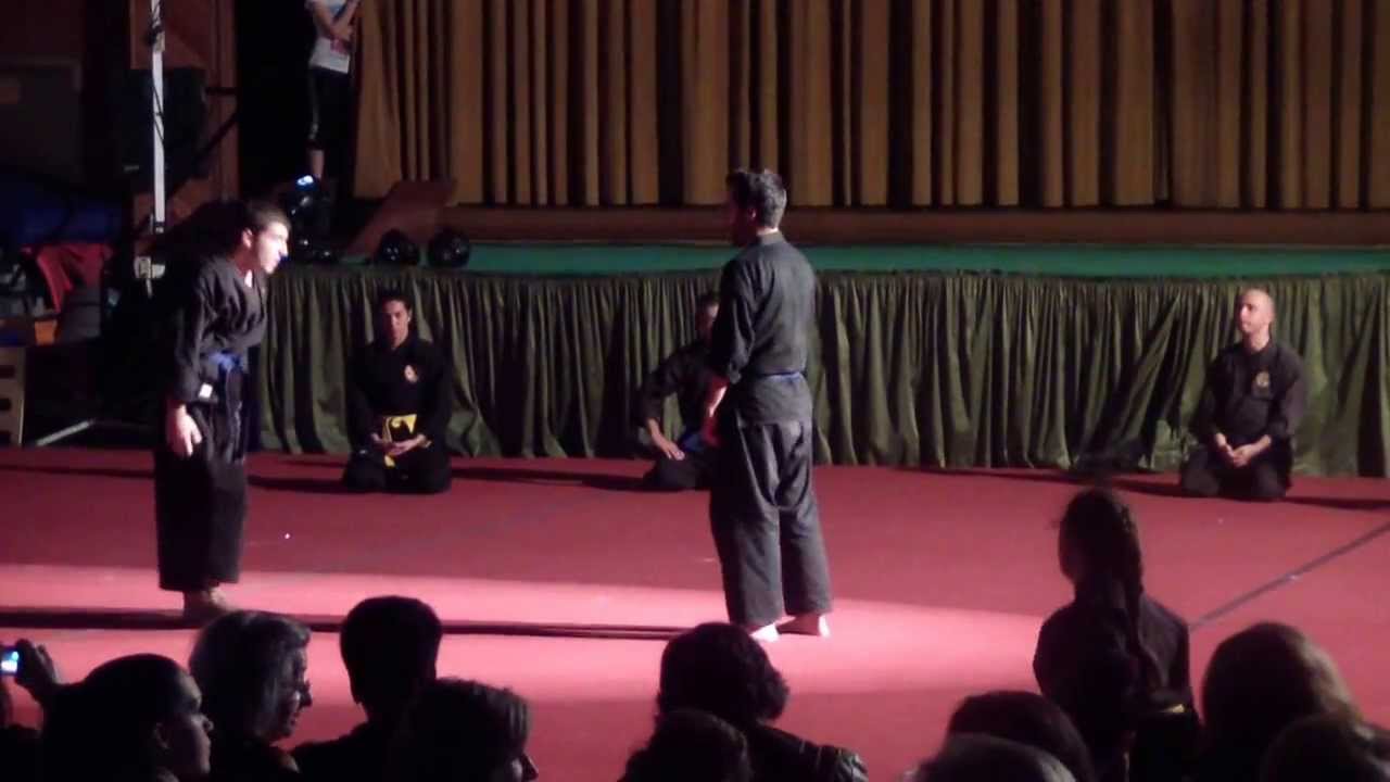 Demonstração de Kosho Ryu Kenpo - YouTube