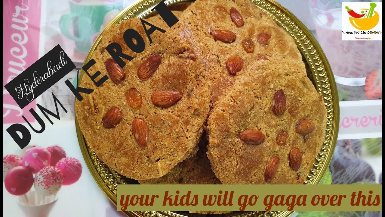 BEST HYDERABADI DUM KE ROAT IN OVEN | DRY FRUITS COOKIES | DRY TASTY ...