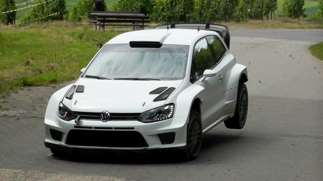 Best Rally Polo R WRC 2017 - Test Asfalto - S. Ogier & J.M Latvala ...