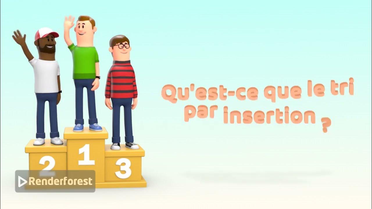 NSI Première Tri insertion - YouTube