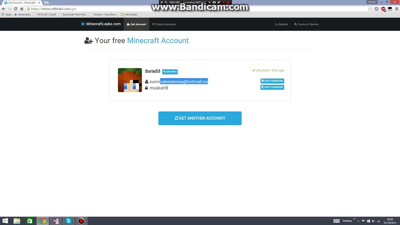 How to get your own free minecraft account FOR FREE! - YouTube