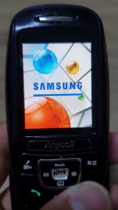 SCH-S390 전원 On/Off - YouTube