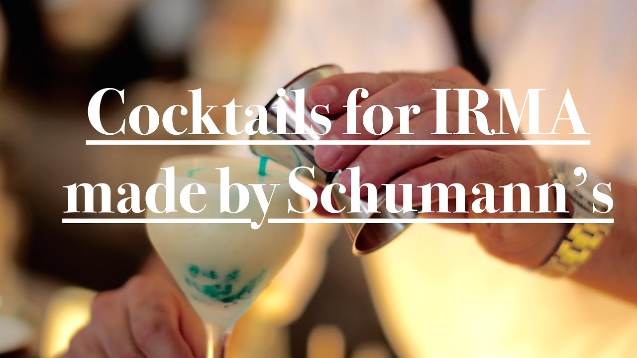 Summer Drinks for IRMA by Schumann's Bar - YouTube