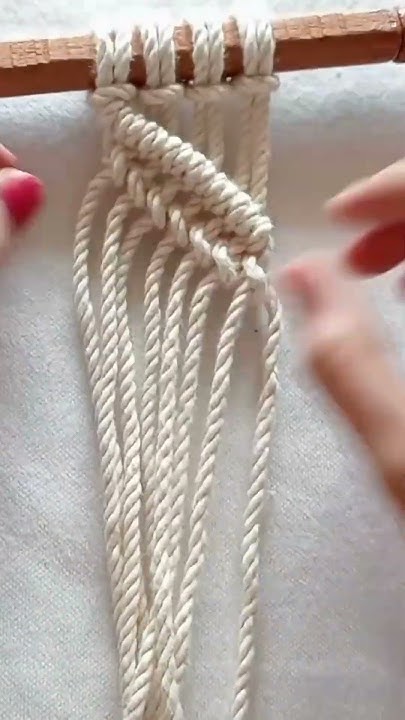 Diy Easy Macrame Pattern - YouTube
