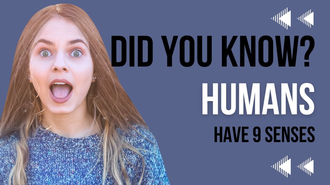 Unlocking the Hidden Senses: Did You Know Humans Have 9 Senses? - YouTube