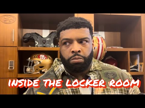 Trent Williams, Jauan Jennings and Kendrick Bourne speak in the 49ers ...