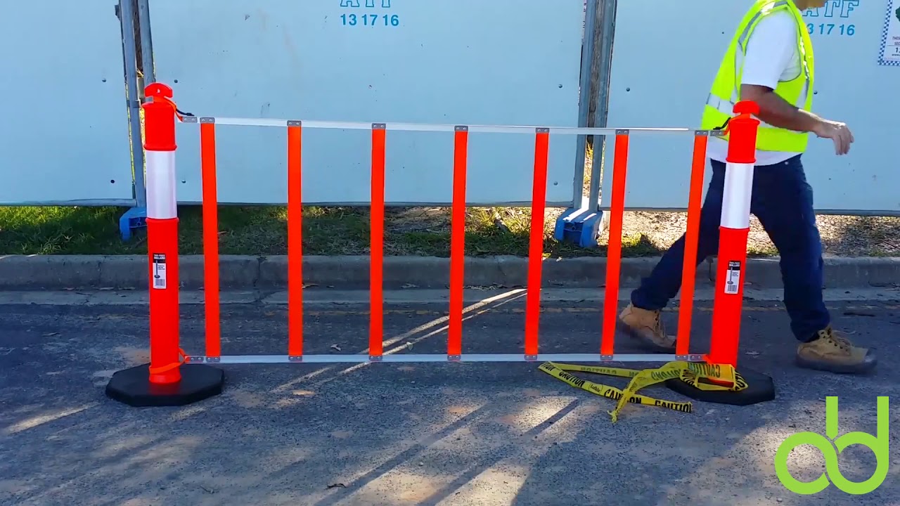 Roll Up Fence Demonstration - YouTube