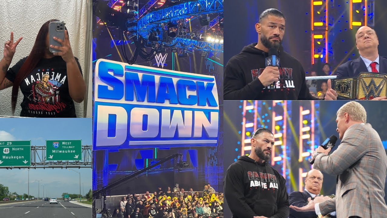 I went on a road trip to see Roman Reigns and Cody Rhodes face off ...