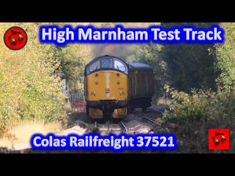 Class 37 (High Marnham Test Track) - YouTube