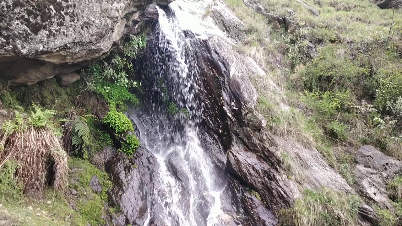 Beautiful view of water fall at Dhandal Nallah kastigarh - YouTube
