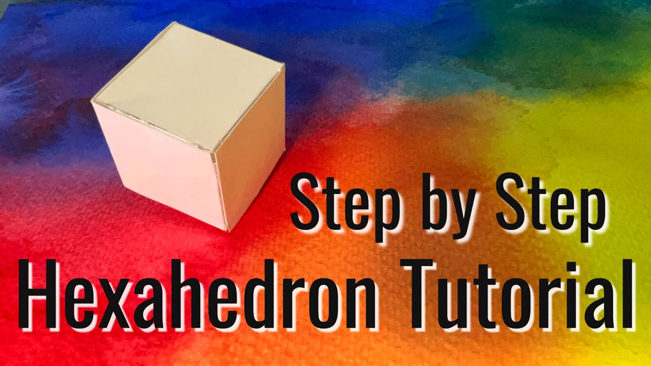 How to Make a Hexahedron Cube - YouTube