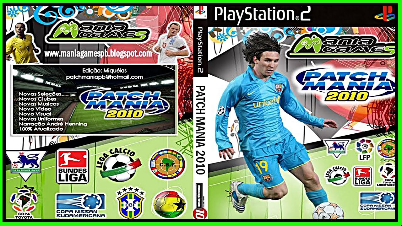 BOMBA PATCH MANIA 2010 OFICIAL - PS2 - YouTube