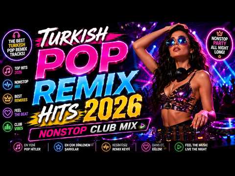 Turkish Pop Remix Hits 2026 – Nonstop Club Mix