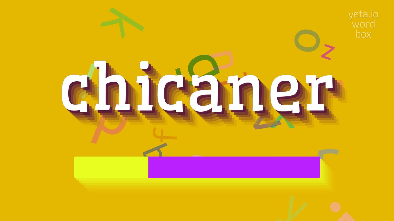 How to say "chicaner"! (High Quality Voices) - YouTube