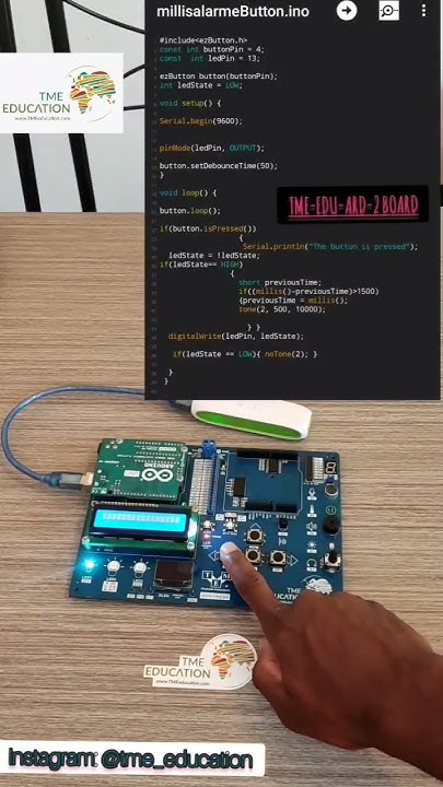 Arduino Uno - Alarme Arduino #alarme #arduino tmeeducation - YouTube
