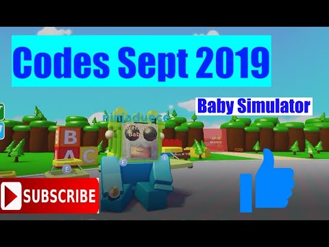 CODES Baby Simulator Sept 2019 NINJADUECE - YouTube