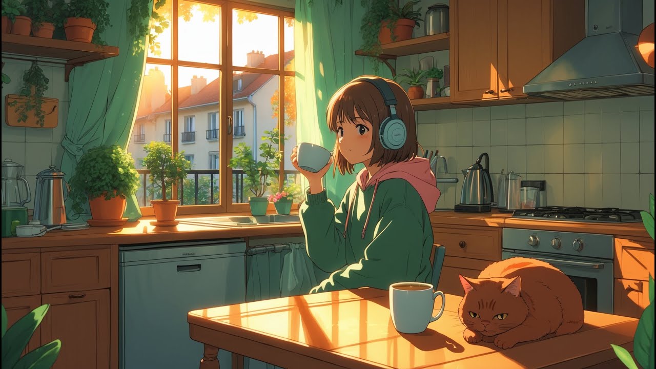 🔥 Relaxing Loop Animation | Cozy and Chill atmosphere 🎧 - YouTube