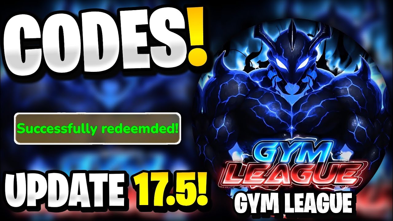 🔥*NEW* All Working UPDATE 17.5 CODES FOR GYM LEAGUE! ROBLOX GYM LEAGUE ...