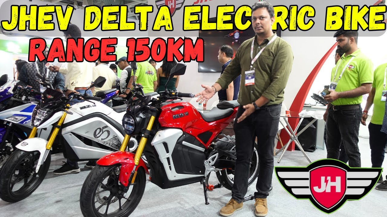 JHEV Motor Launched Delta V6 Electric Bike in EV EXPO 2023 Greater ...