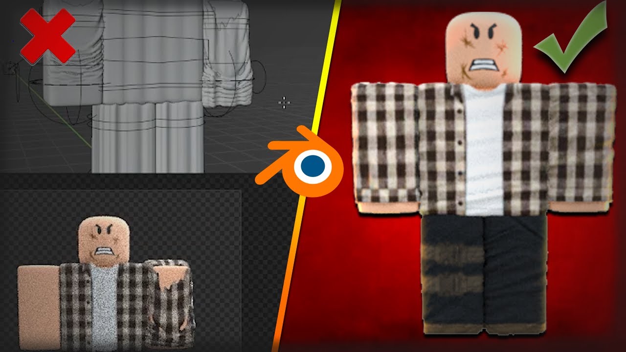 COMO HACER ROPA 3D EN BLENDER [ROBLOX] / TUTORIAL EN ESPAÑOL - YouTube