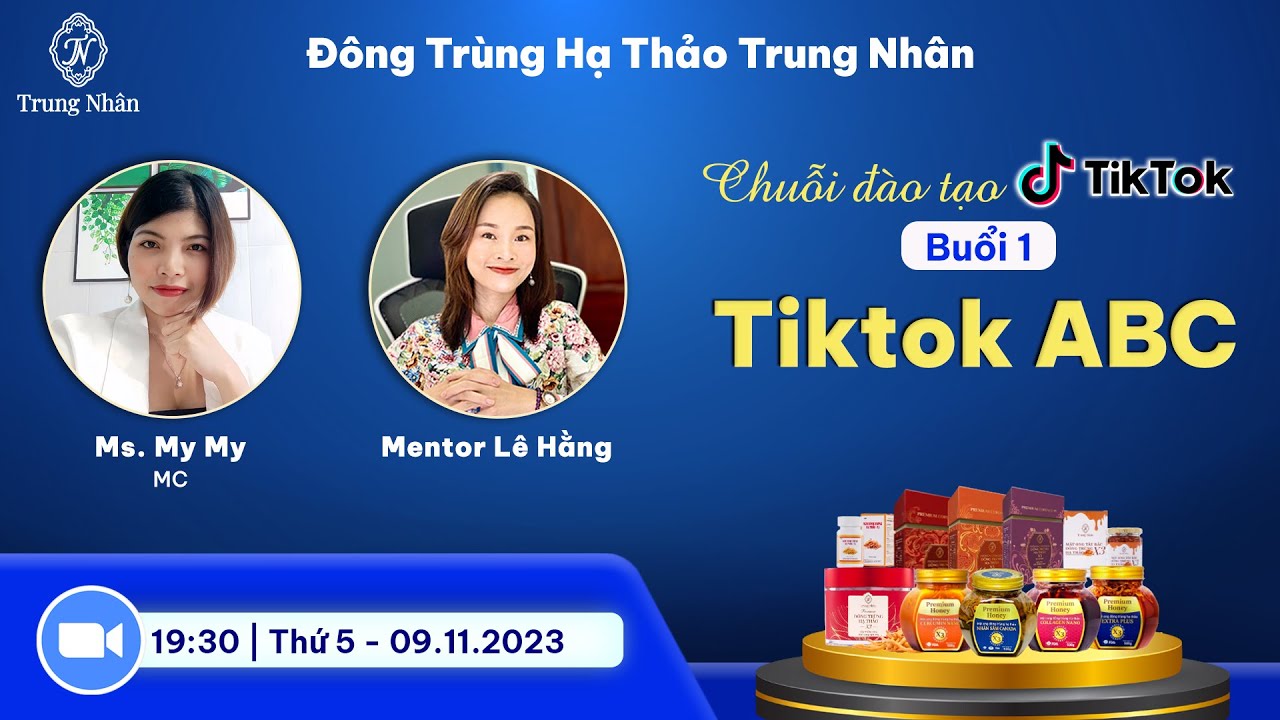 Đào Tạo Tiktok Siêu Đỉnh (Buổi 1) - TIKTOK ABC - Mentor Lê Hằng - YouTube