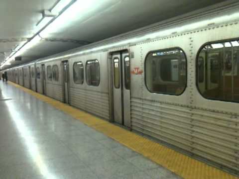 TTC Hawker Siddeley H4 Deadheads Greenwood Station - YouTube