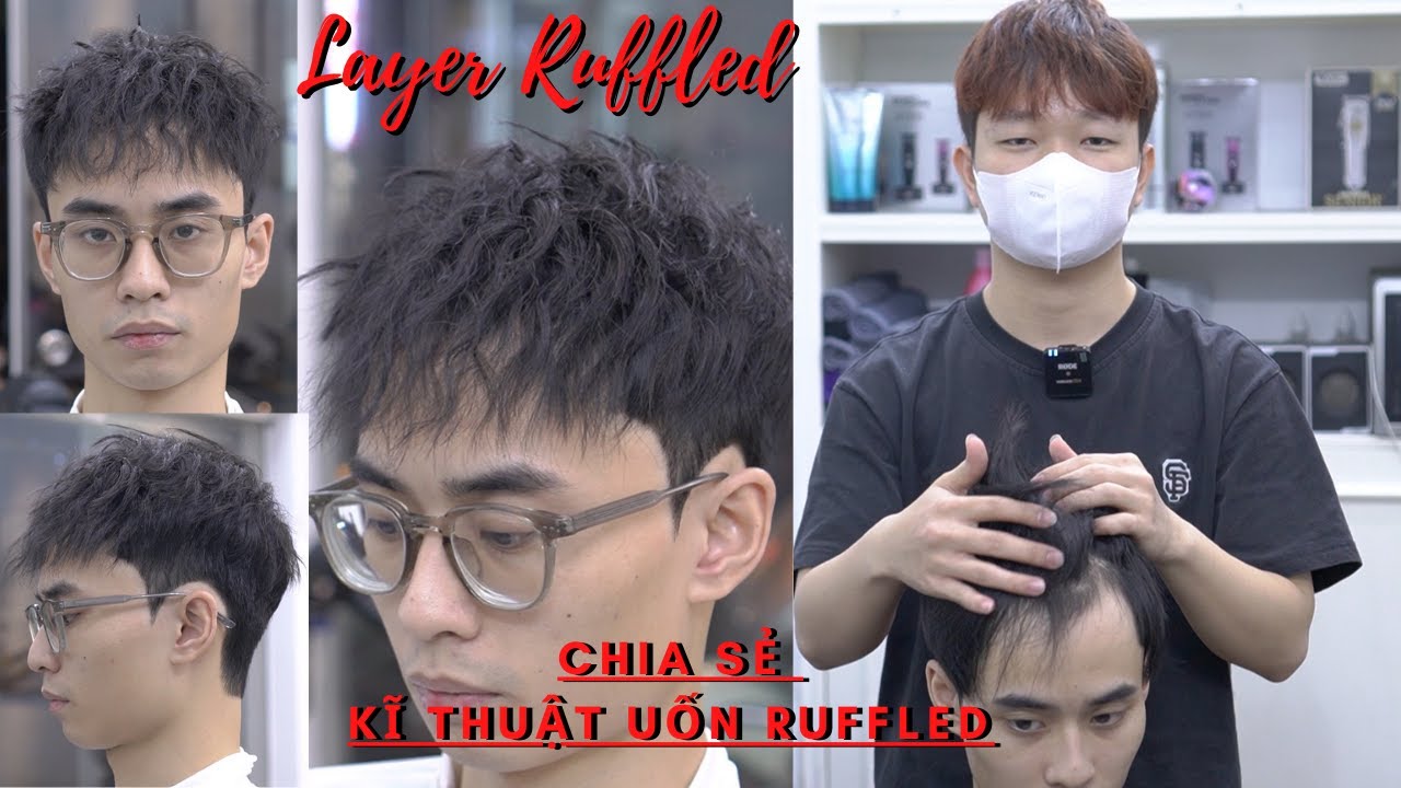 Kĩ Thuật Uốn Ruffled Trên Phom Tóc Layer Siêu Hiệu Quả Dành Cho Người ...