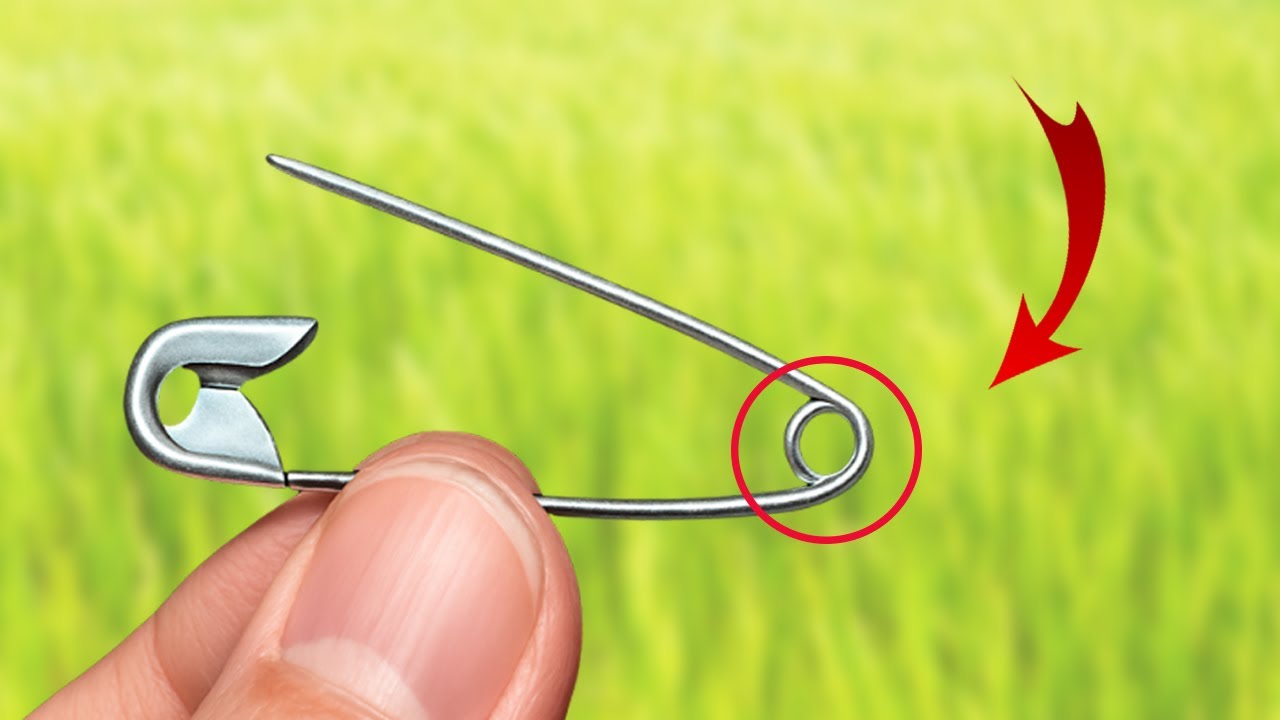 99% of people don't know this secret of safety pins! The invention ...