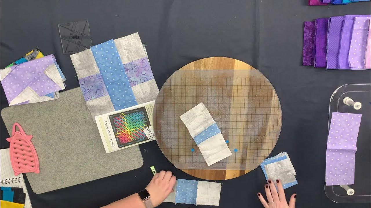 How to Make X-Block Unbeweaveable Quilt using X-block Templates! - YouTube