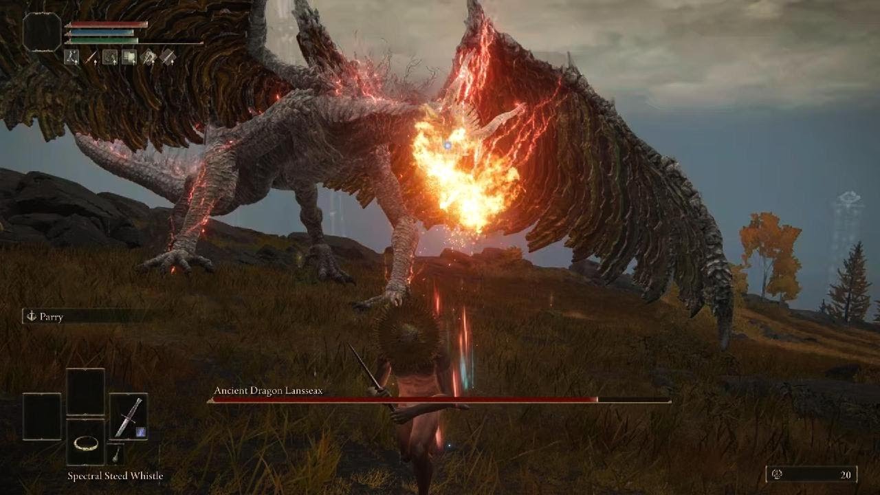 Elden Ring Ancient Dragon Lansseax Dagger True RL1 - YouTube