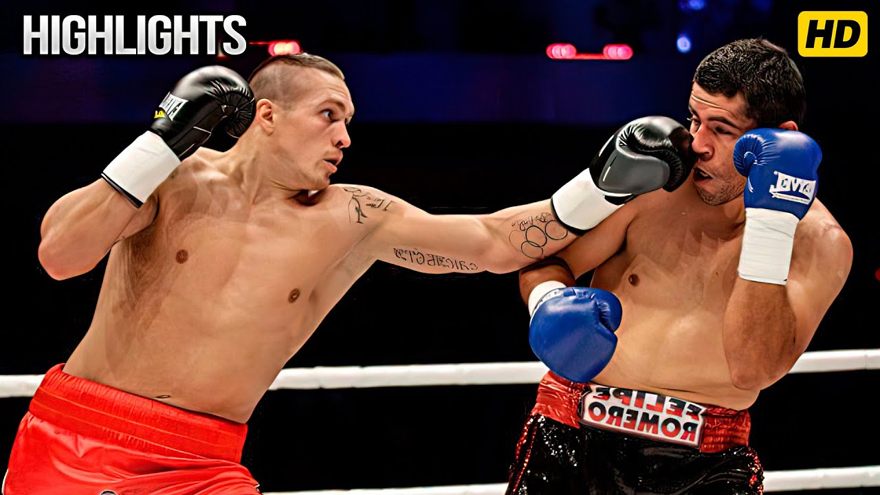 Oleksandr Usyk vs Felipe Romero FULL FIGHT HIGHLIGHTS | BOXING FIGHT HD ...