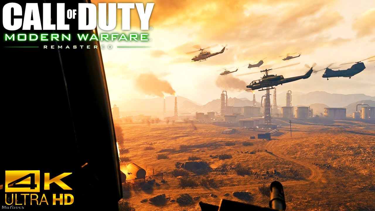 Epic Classic Mission: SHOCK and AWE | COD Modern Warfare Remastered ...