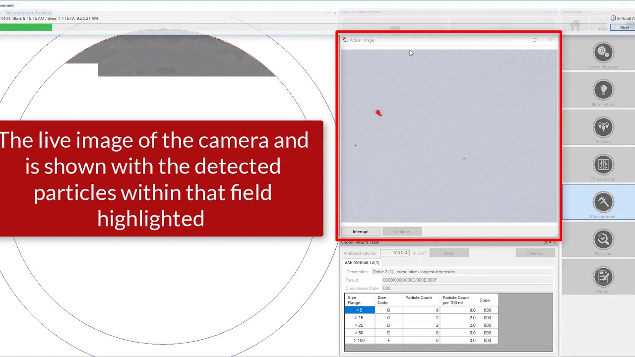 FastPatch 2 GO soundless demo the FastPatch 2 GO software and shows a full filter membrane ...