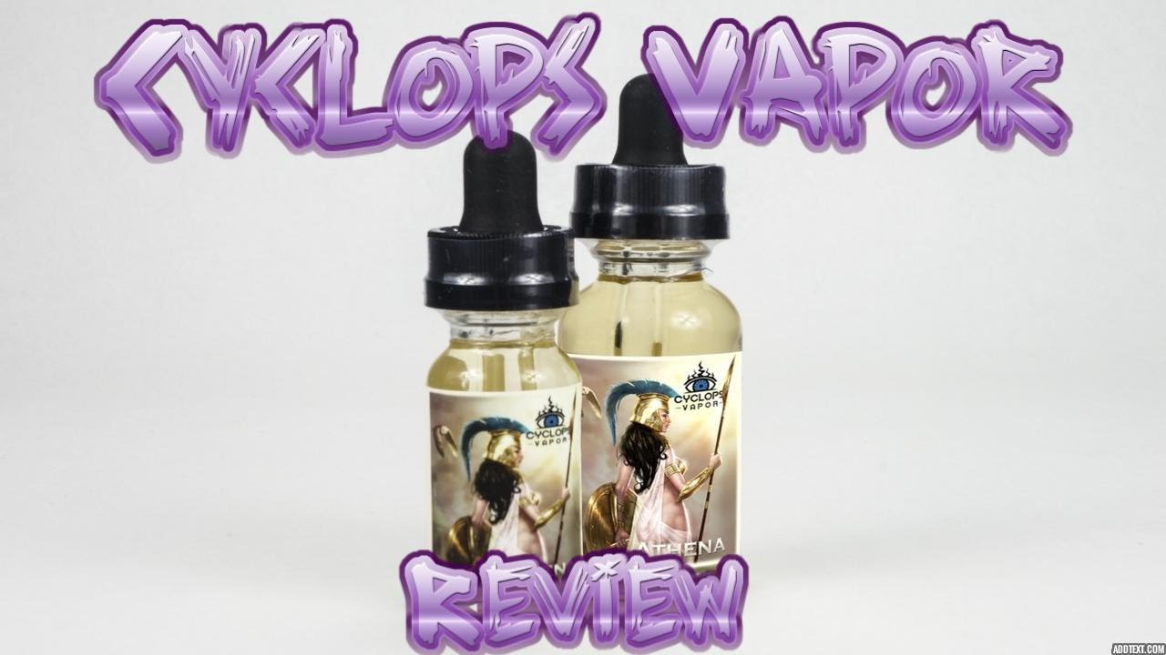 Cyclops Vapor E-juice review - YouTube