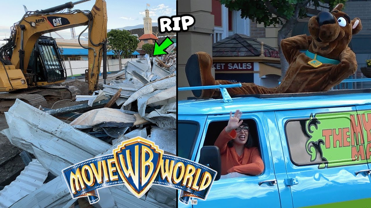 Movie World Gold Coast | Ride Closures, Demolition, Parade & MORE ...