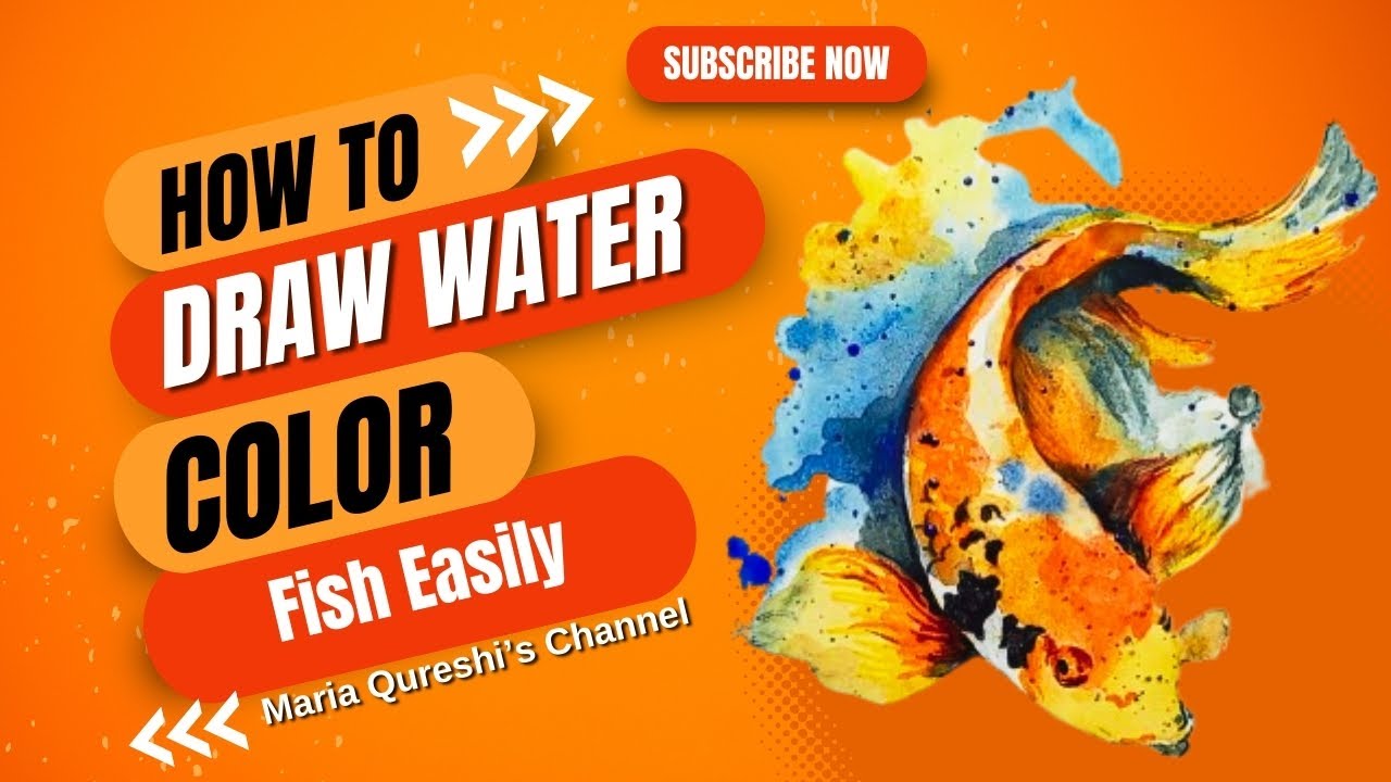 World of Watercolor Painting Drawing Step by Step Tutorial - YouTube