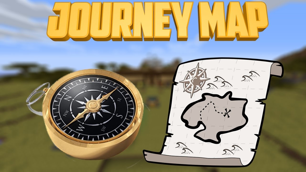 Minecraft Mods - JourneyMap【1.15.2】Mapa, TP y Brujula! - YouTube