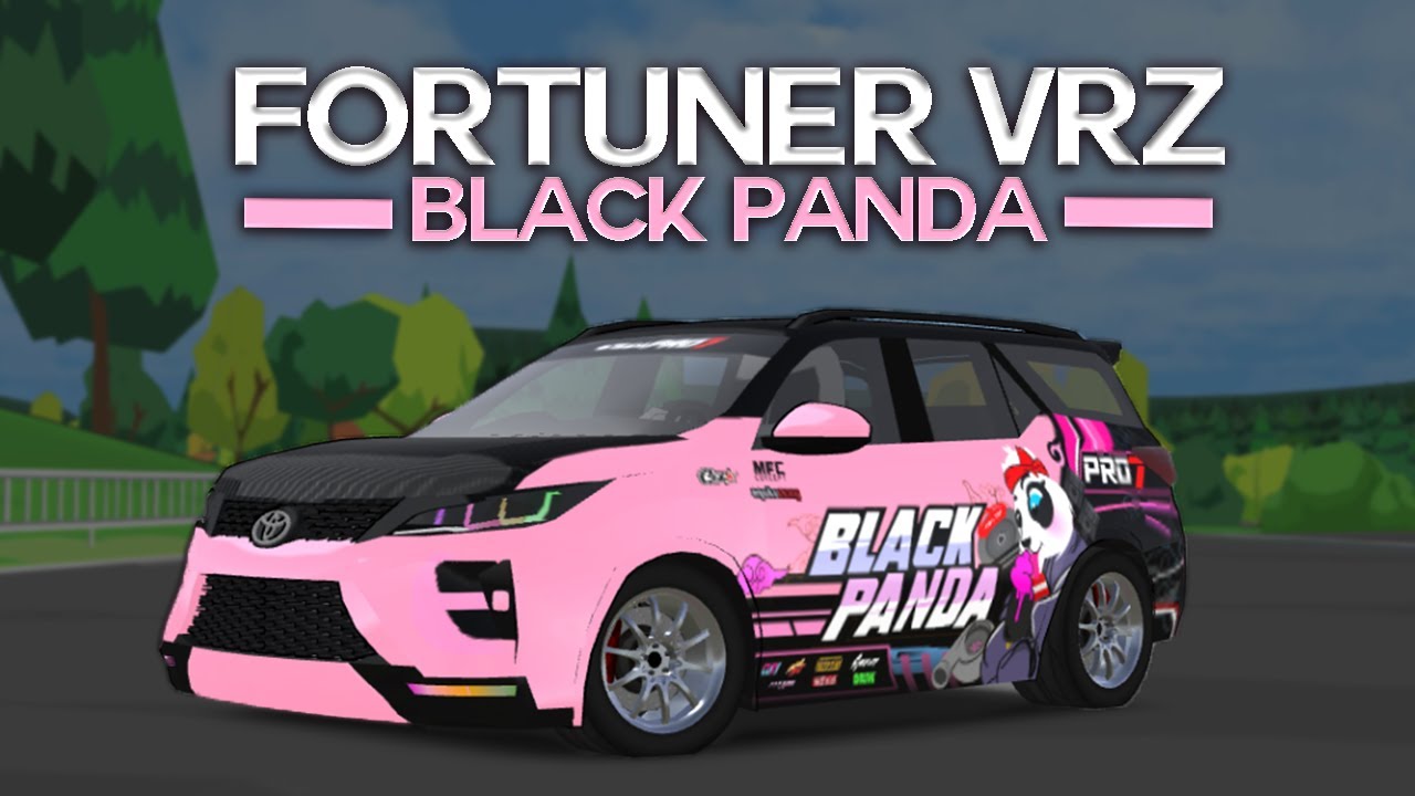 Livery Fortuner Vrz "Black Panda" for Fr Legends - YouTube